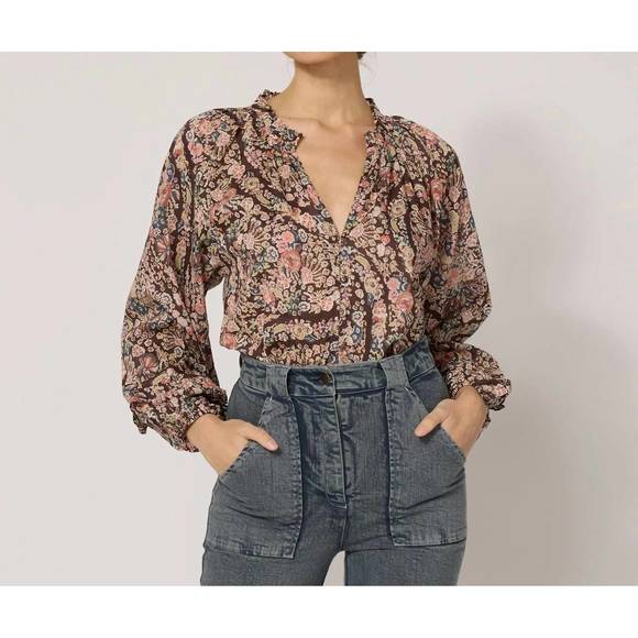Cleobella | Tops | New Cleobella Alicia Blouse In Divina | Poshmark